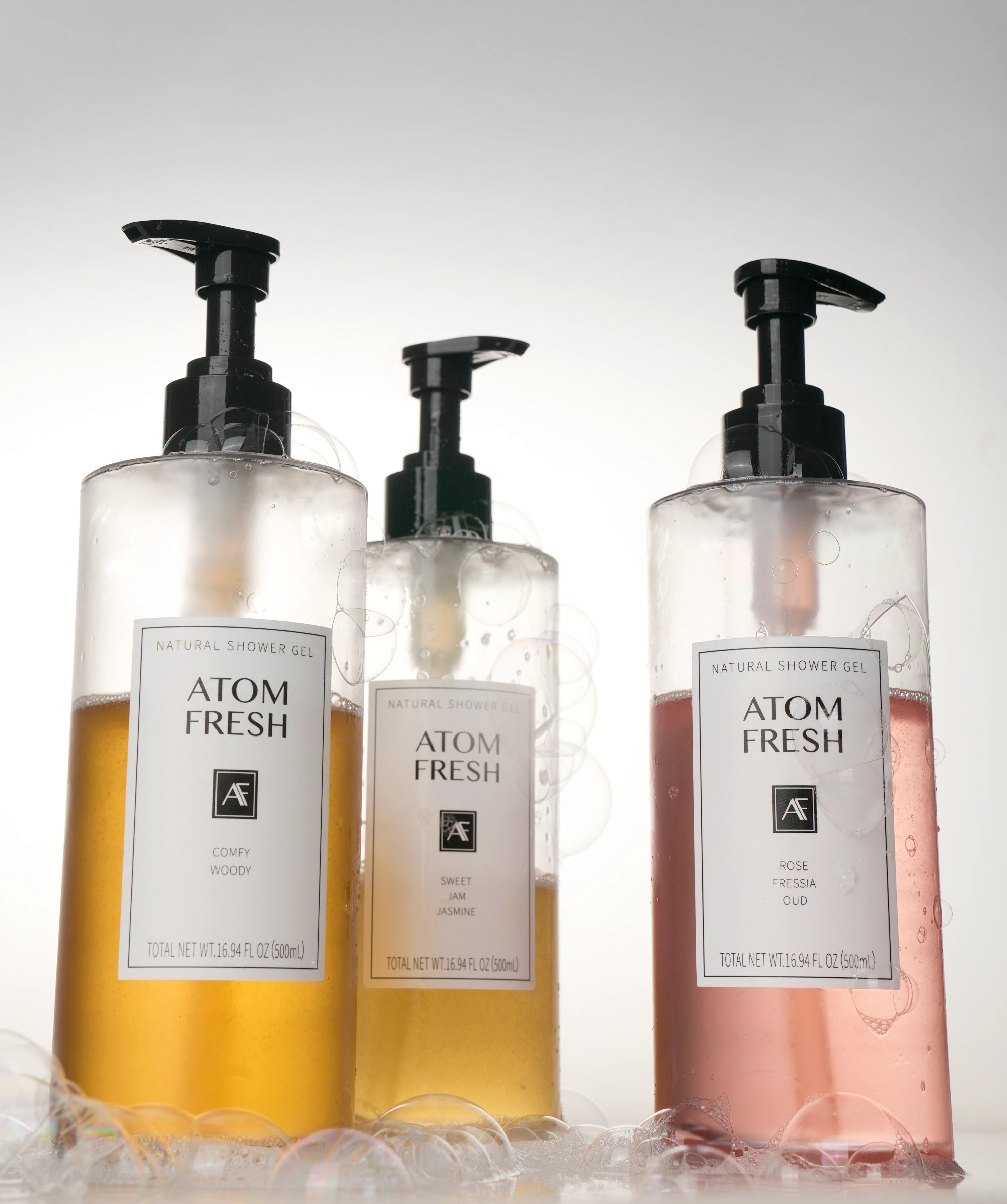 AtomFresh Body Wash & Balm Duo – Cleanse + 72H Odor Control