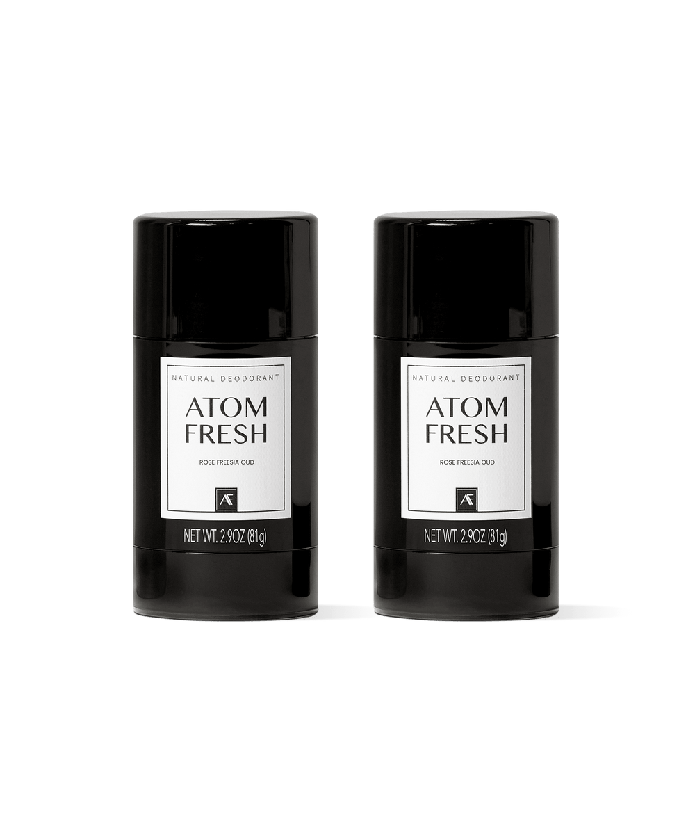 Atom Fresh Deodorant Duo Set – 72-Hour Freshness, Natural & Luxurious