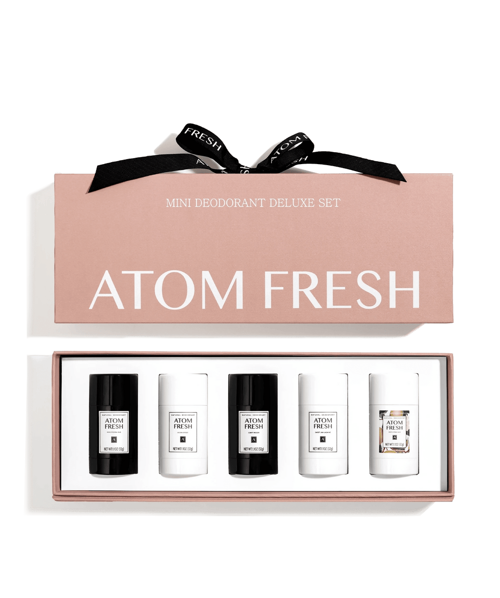 Mini Deodorant Deluxe Set - Travel Size Aluminum Free | Atomfresh