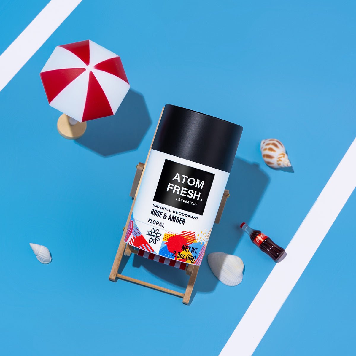 Atom Fresh | Gentle & Effective Natural Deo